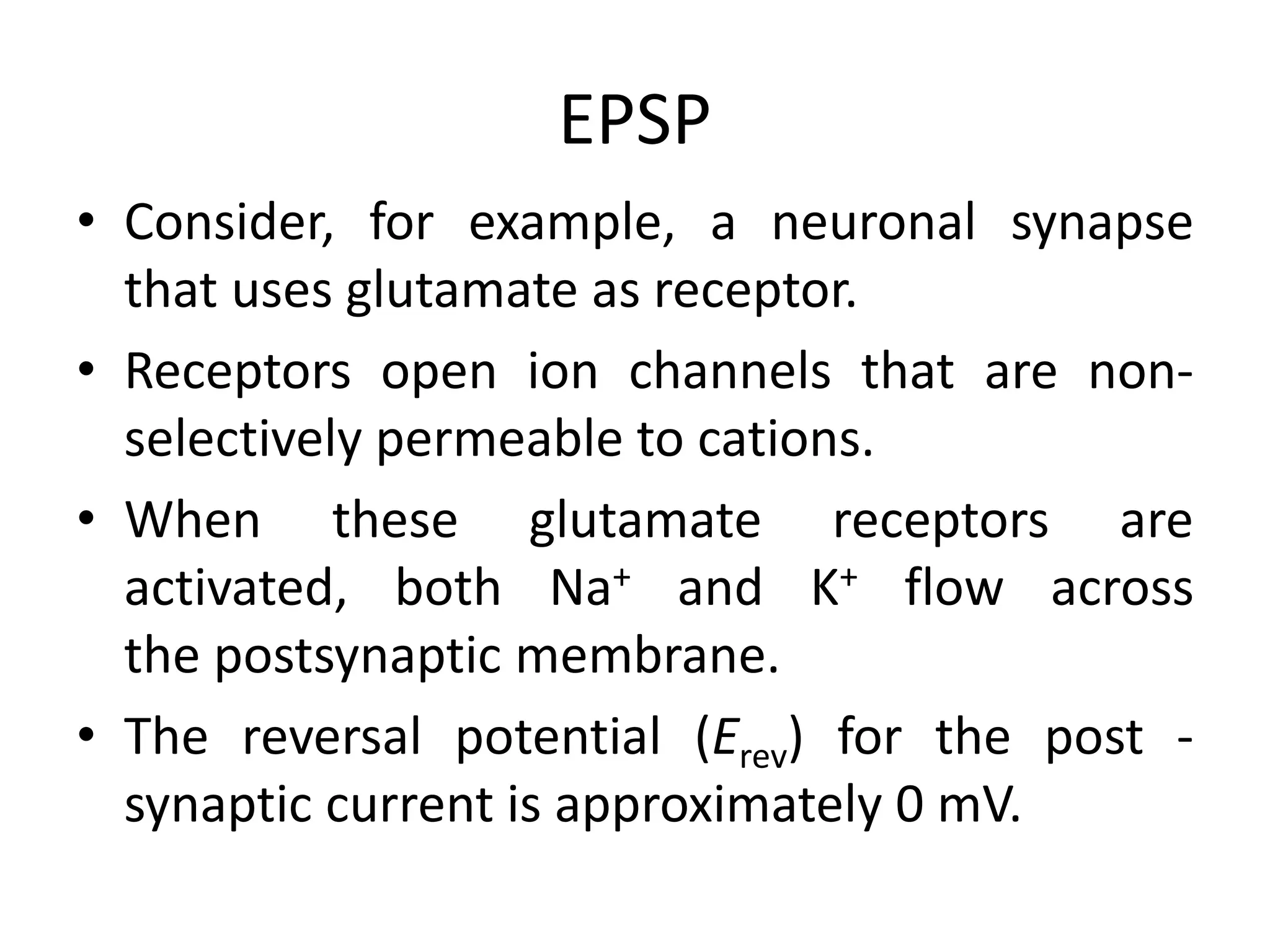 Synaptic integration, Types of synapses, EPSP and IPSP | PPTX