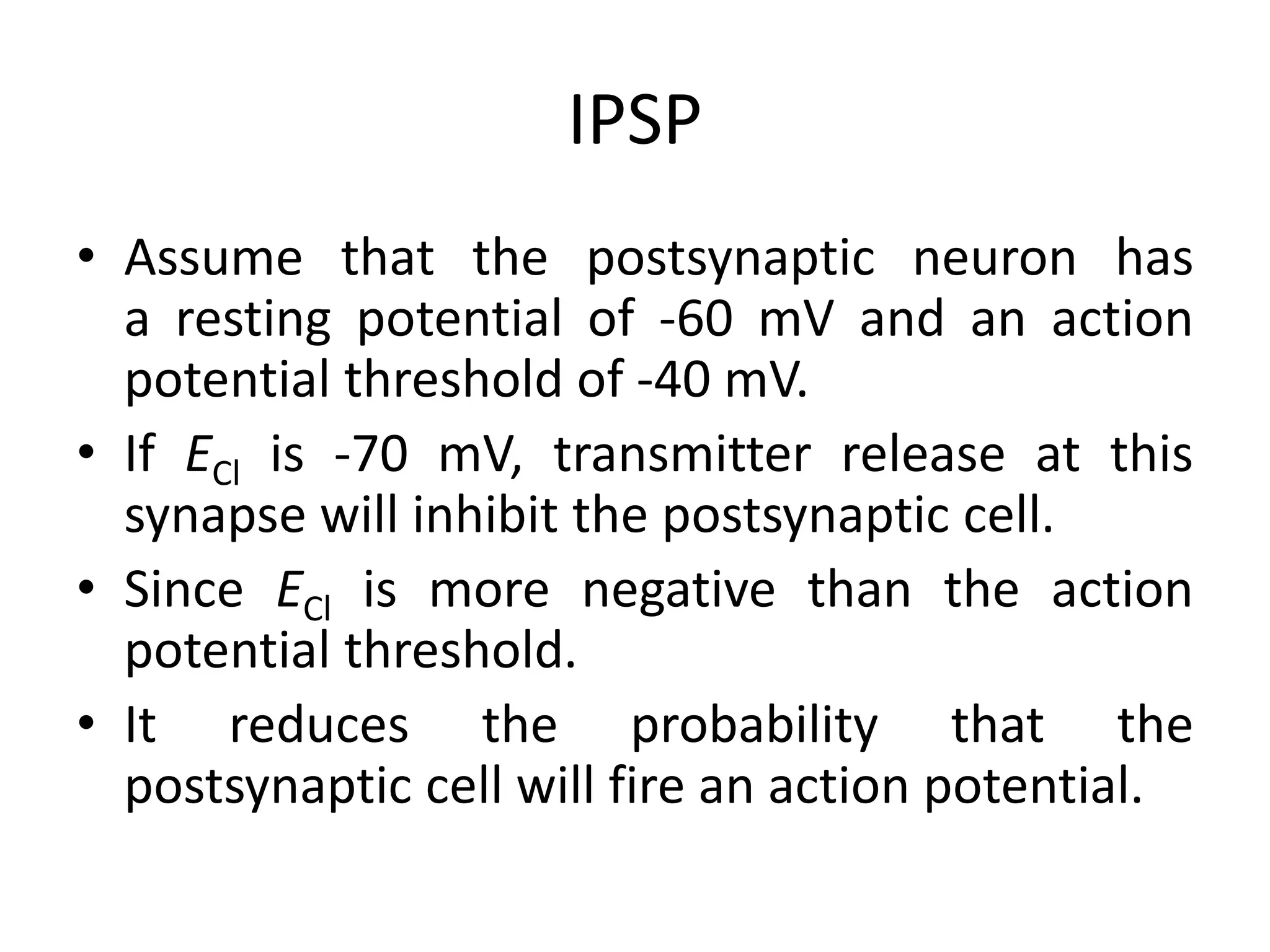Synaptic integration, Types of synapses, EPSP and IPSP | PPTX