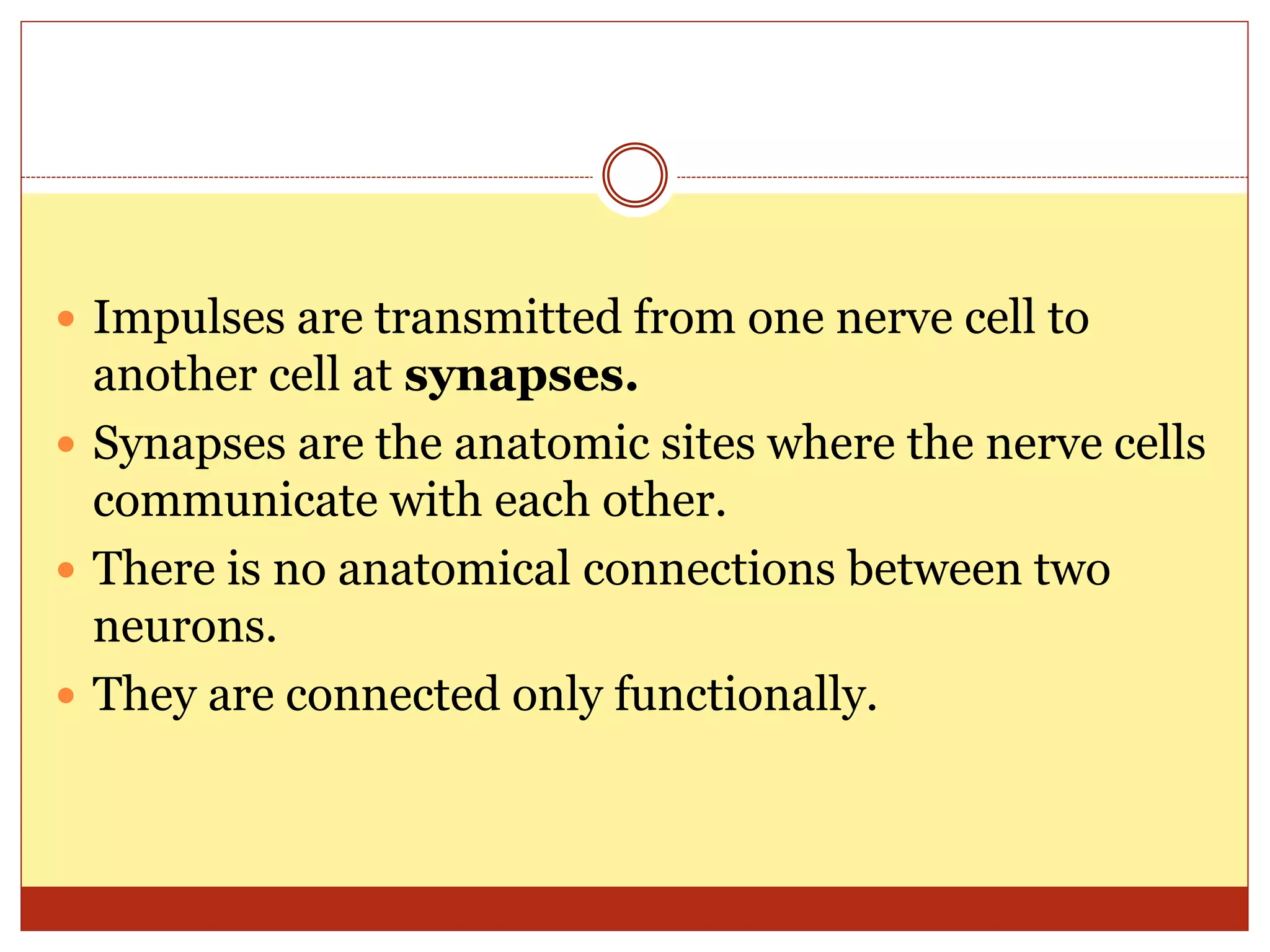 Synaptic transmission i | PPTX