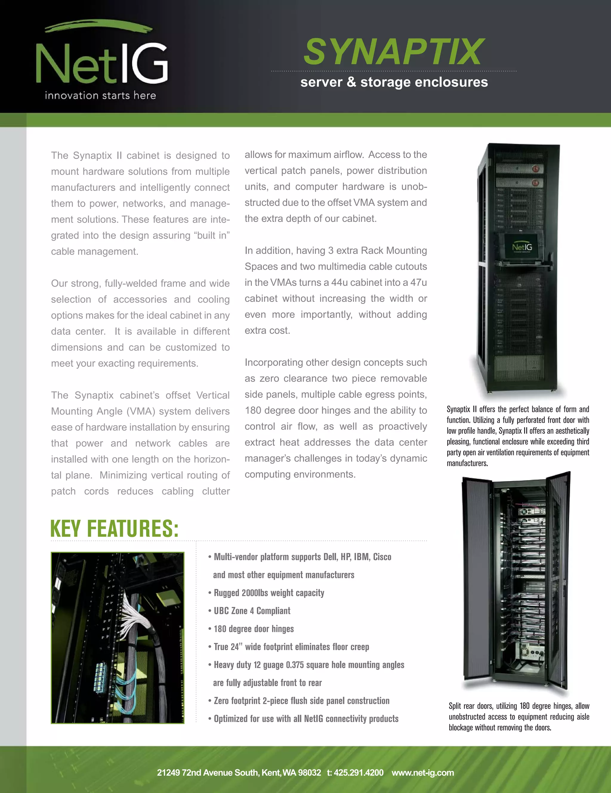 Customizable High Density Data Center Enclosures | PDF