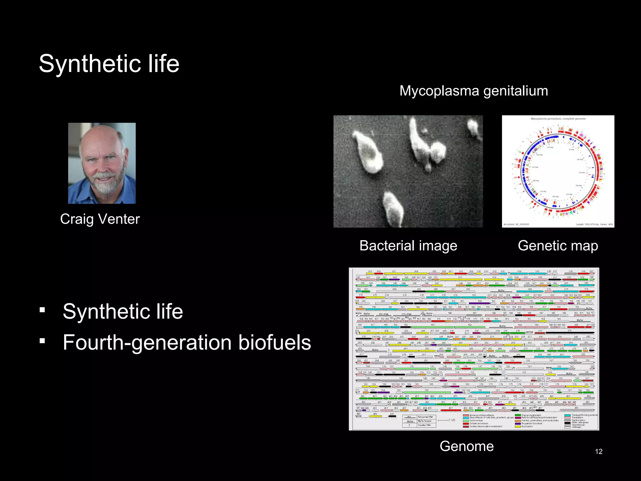 Bioengineering: making life from scratch | PPT