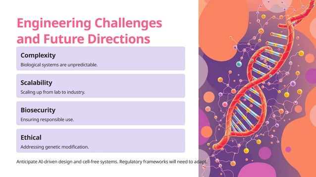 engineering life- an introduction to synthetic biology | PPTX