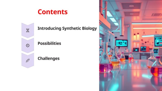 engineering life- an introduction to synthetic biology | PPTX