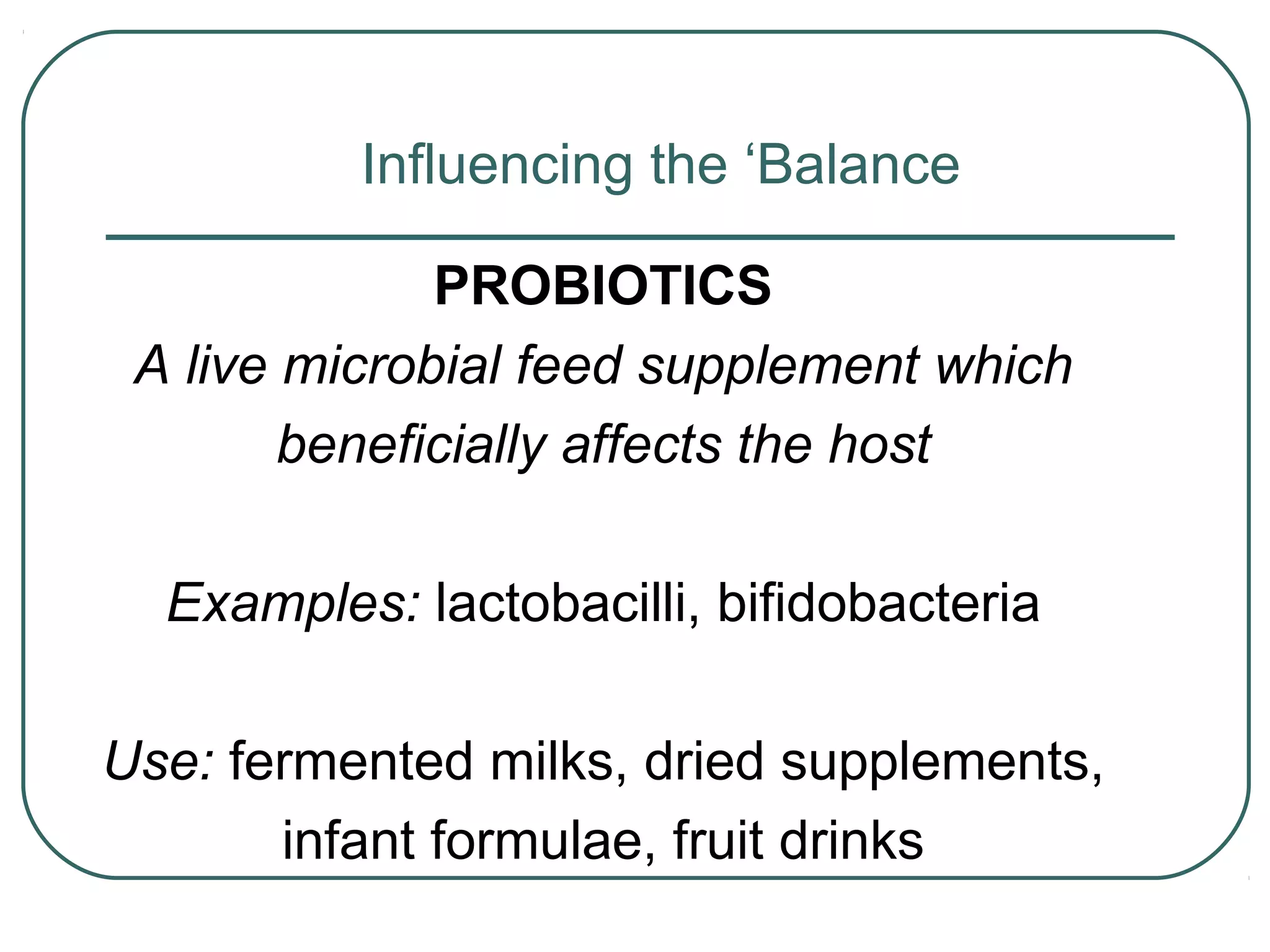 Synbiotics novel functional ingredients for health | PPT