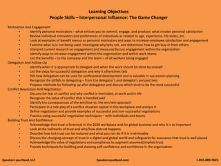 SyN Build a Leadership Program (objectives and skill sets) | PPT