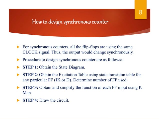 Synchronous Counter | PPTX | Technology & Computing