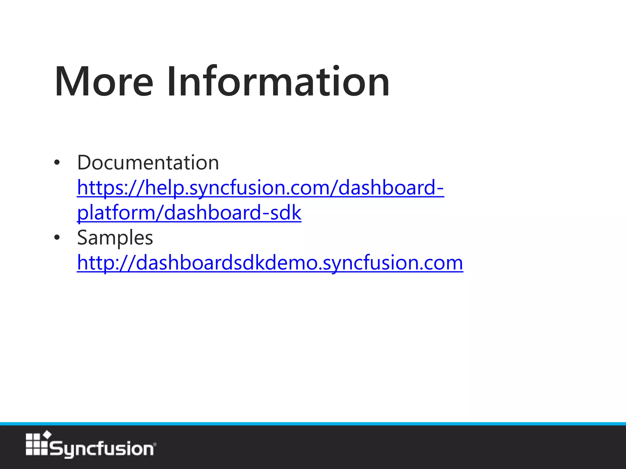 Syncfusion Dashboard Platform SDK | PPTX