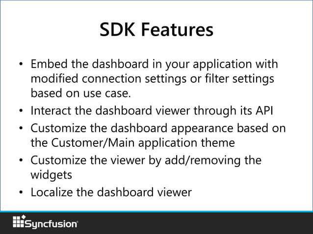 Syncfusion Dashboard Platform SDK | PPTX
