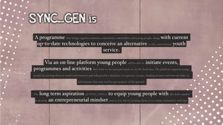 SYNC_GEN slidedeck | PPT