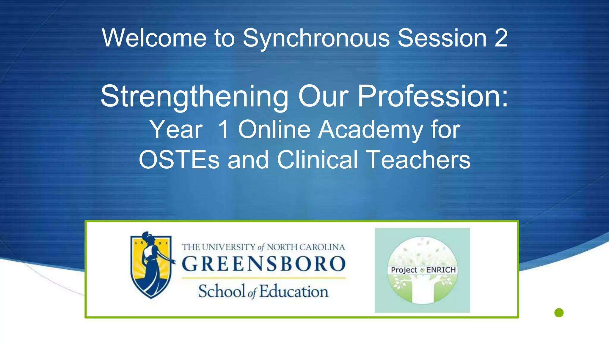 Synchronous Session 2 PowerPoint | PPTX | Educational Assessment | Education