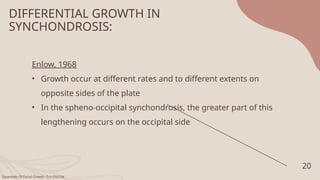 SYNCHONDROSIS IN ORTHODONTICS AND ITS SIGNIFICANCE IN GROWTH | PPTX