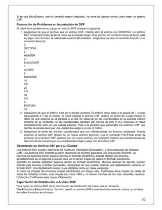 Manual en Español Synchro Traffic Modulo | DOC