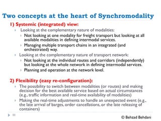 SYNCHROMODAL FREIGHT TRANSPORT: What, Why and How? | PDF