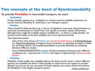 SYNCHROMODAL FREIGHT TRANSPORT: What, Why and How? | PDF