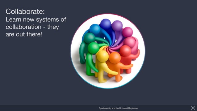 Synchronicity and the universal beginning | PPT