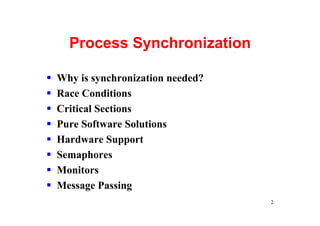 Synchronization | PPT
