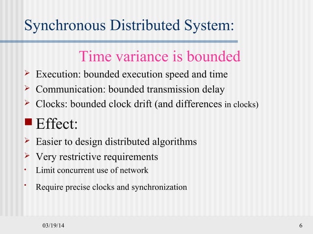 Synchronization In Distributed Systems Ppt