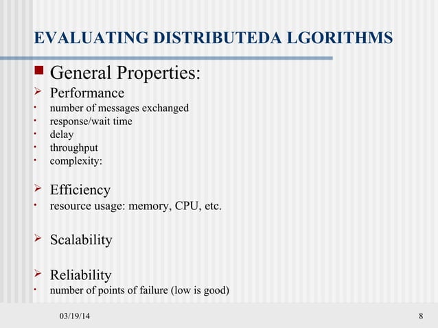 Synchronization in distributed systems | PPT