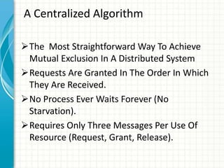 Synchronization | PPTX