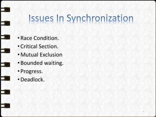 Synchronization | PPT