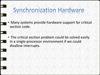 Synchronization | PPT