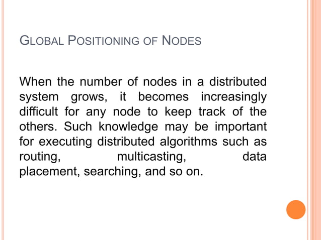 Synchronization - Election Algorithms | PPTX