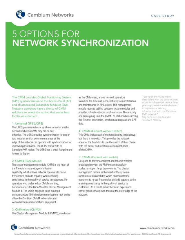 Synchronization 5 options | PDF