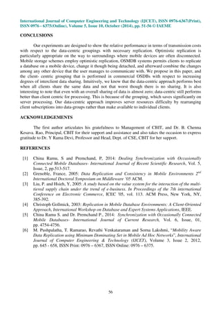 Synchronization and replication through ocmdbs | PDF | Databases | Computer Software and ...