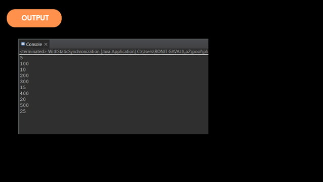 Java Presentation On Synchronization In Multithreading Pdf Programming Languages Computing