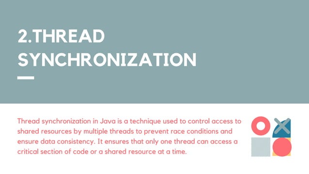 Java Presentation On Synchronization in Multithreading | PDF Java Presentation On Synchronization in Multithreading | PDF