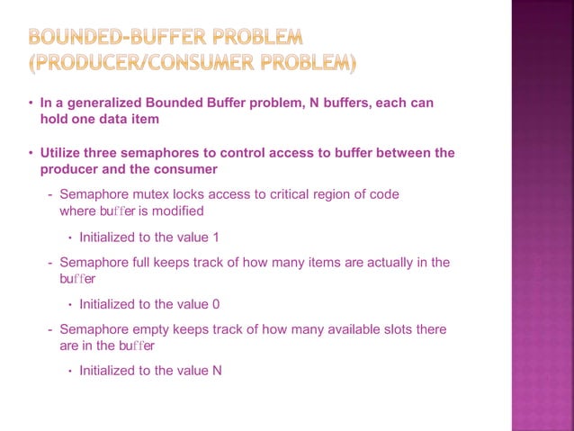 Synchronization problems | PPT