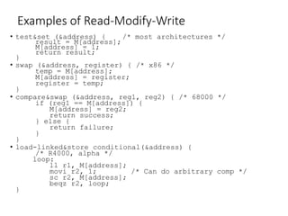 Synchronization problem with threads | PPTX