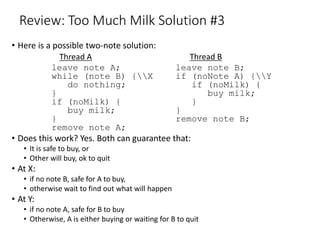 Synchronization problem with threads | PPTX