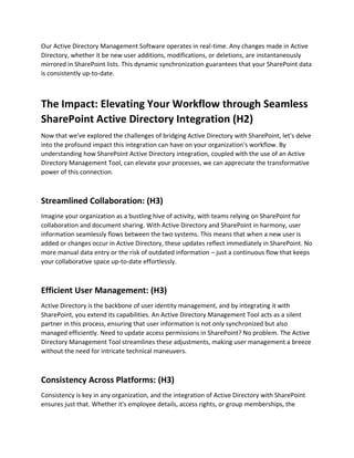 Best Active Directory Management Tools- Asign2 | PDF
