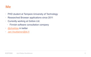 Synchronizing application state using Virtual DOM trees | PPT