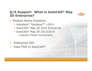 Synchronizing AutoCAD Map 3D Enterprise and ESRI ArcSDE | PDF