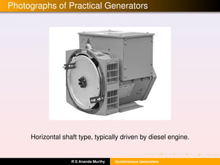 Synchronous generators | PDF