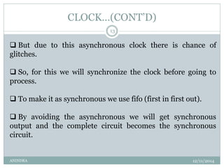 Synchronous and asynchronous clock | PPT
