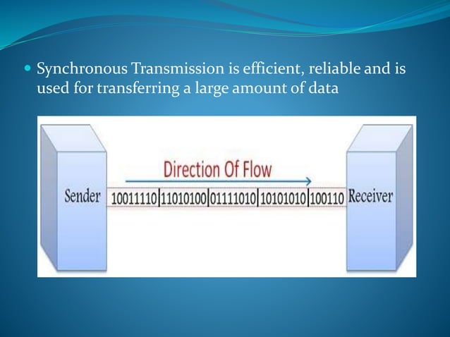 Synchronous and Asynchronous Transmission | PPTX
