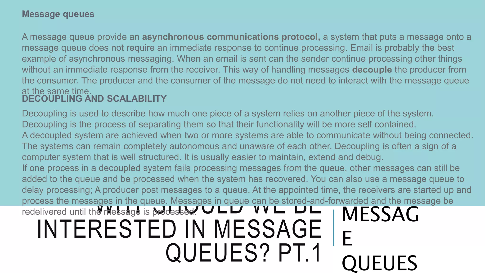 Synchronous And Asynchronous Software Communication Components Ppt