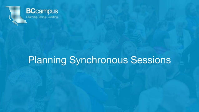 Basics of synchronous learning | PPT