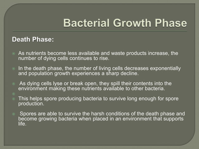 Bacterial growth : Diauxic growth,Synchronous growth and continuous ...