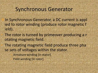 Synchronous generator | PPT | Free Download
