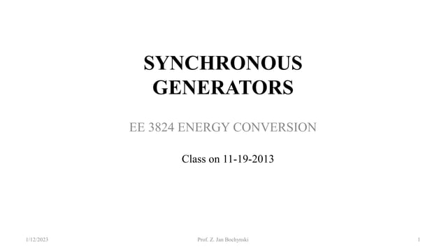 SYNCHRONOUS GENERATOR.pptx