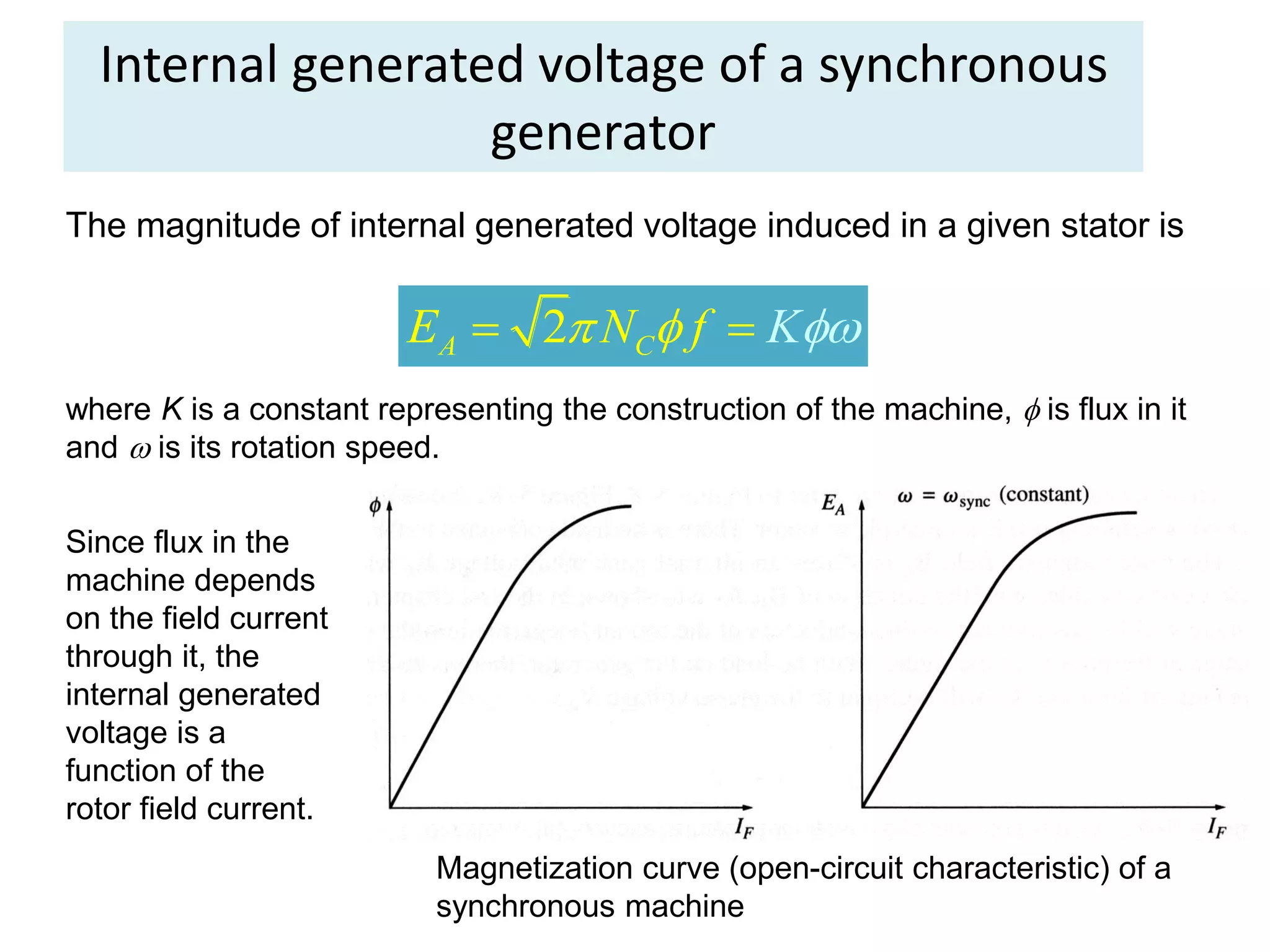Synchronous generators | PDF