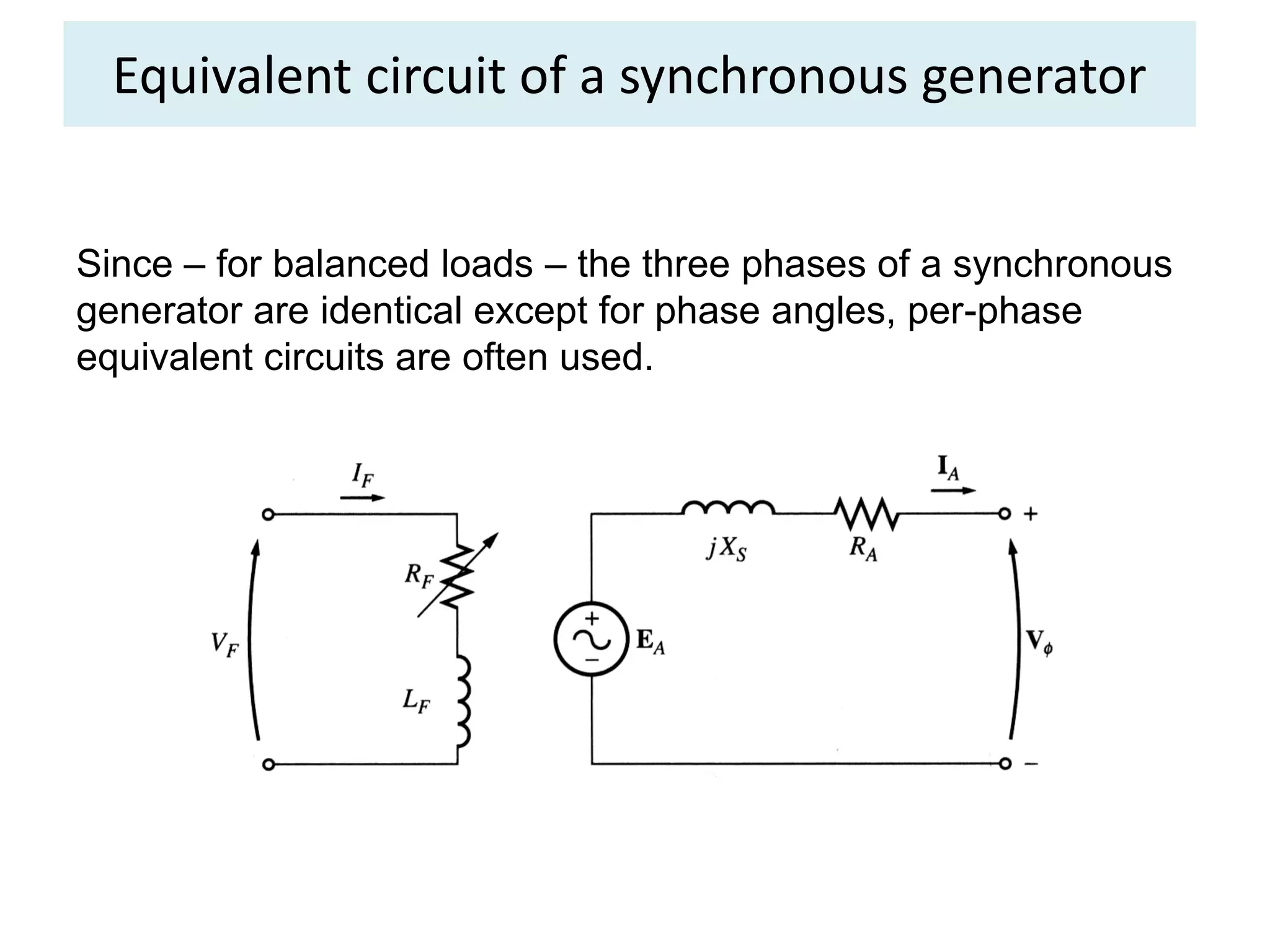 Synchronous generators | PDF