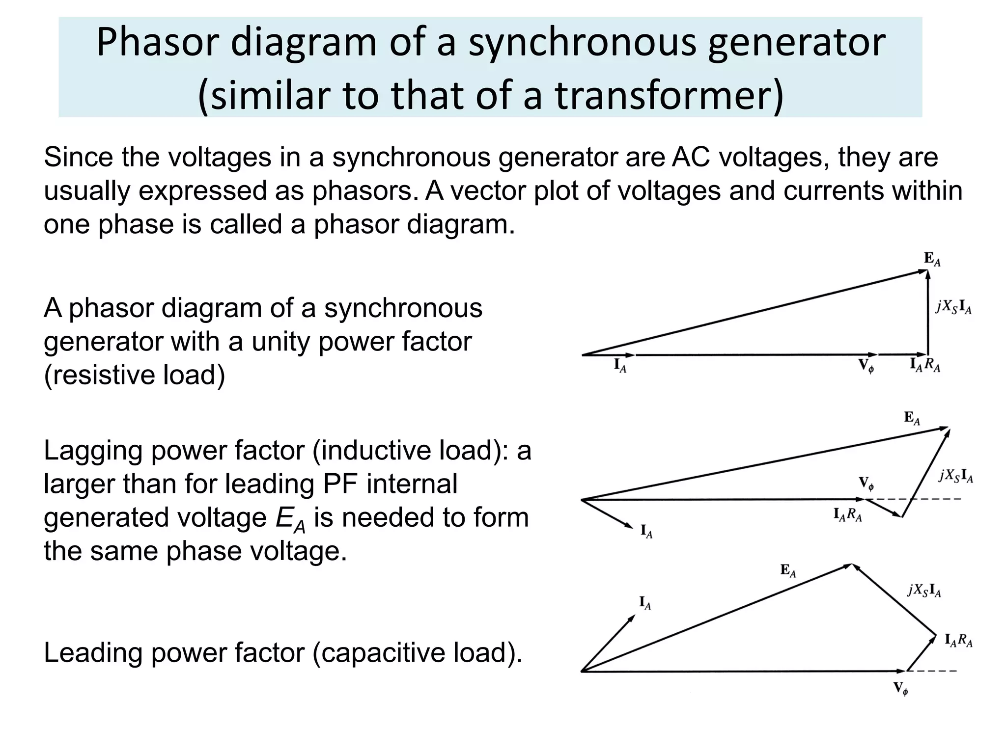 Synchronous generators | PDF