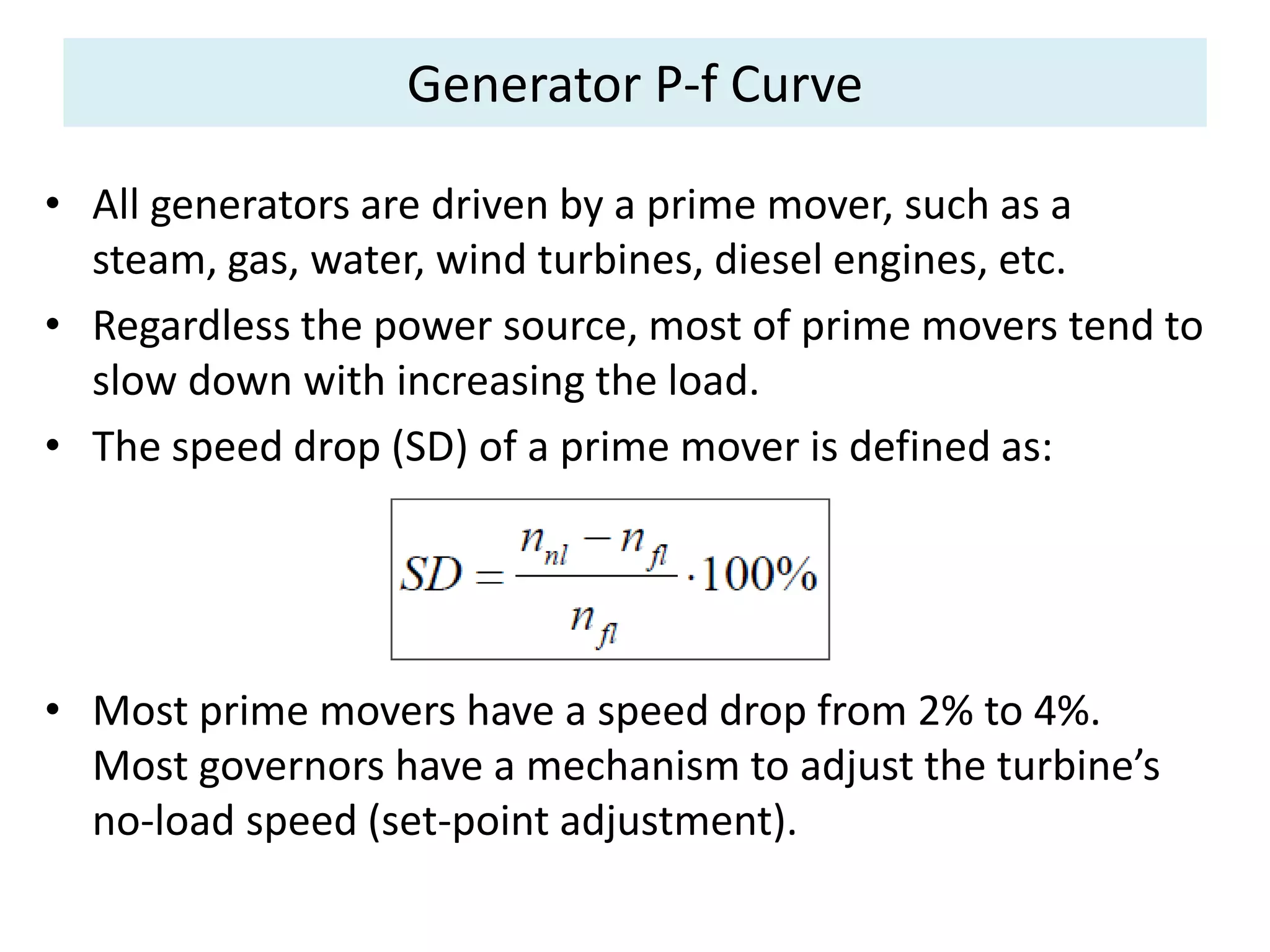 Synchronous generators | PDF