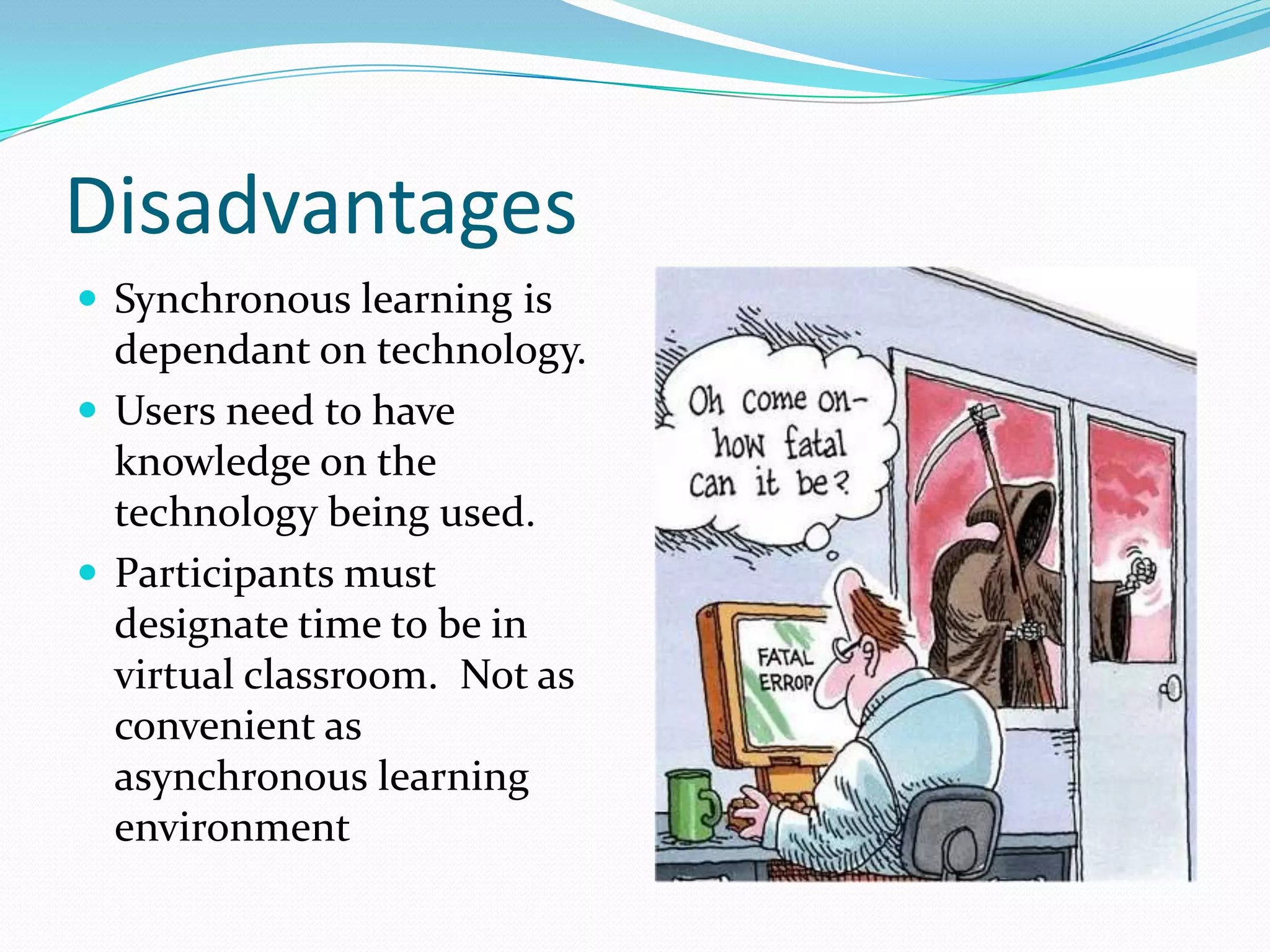 Synchronous learning | PPTX