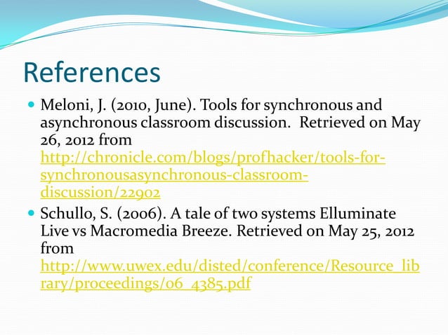 Synchronous learning | PPTX